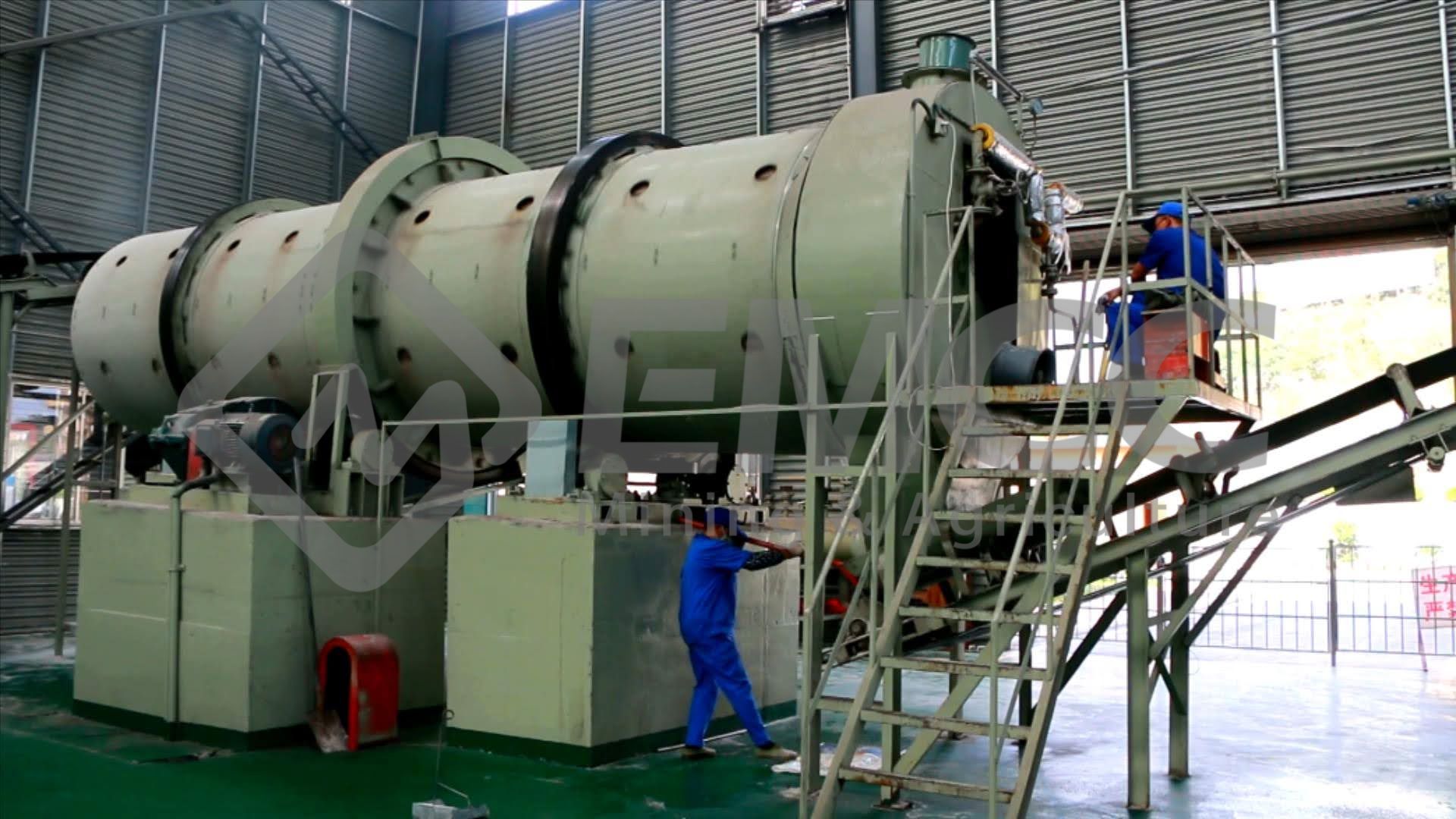 Rotary Drum Granulator Production Line for Fertilizer Plant,Top China